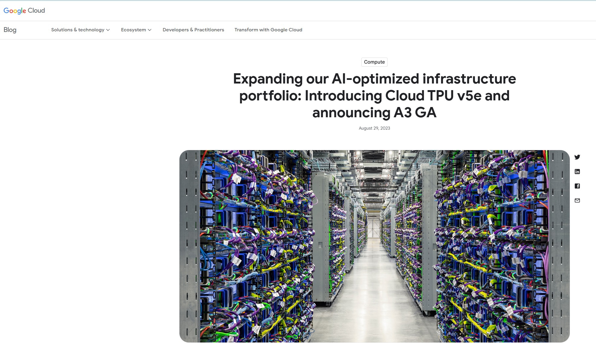 Google Cloud & NVIDIA Join Forces To Power AI Computing