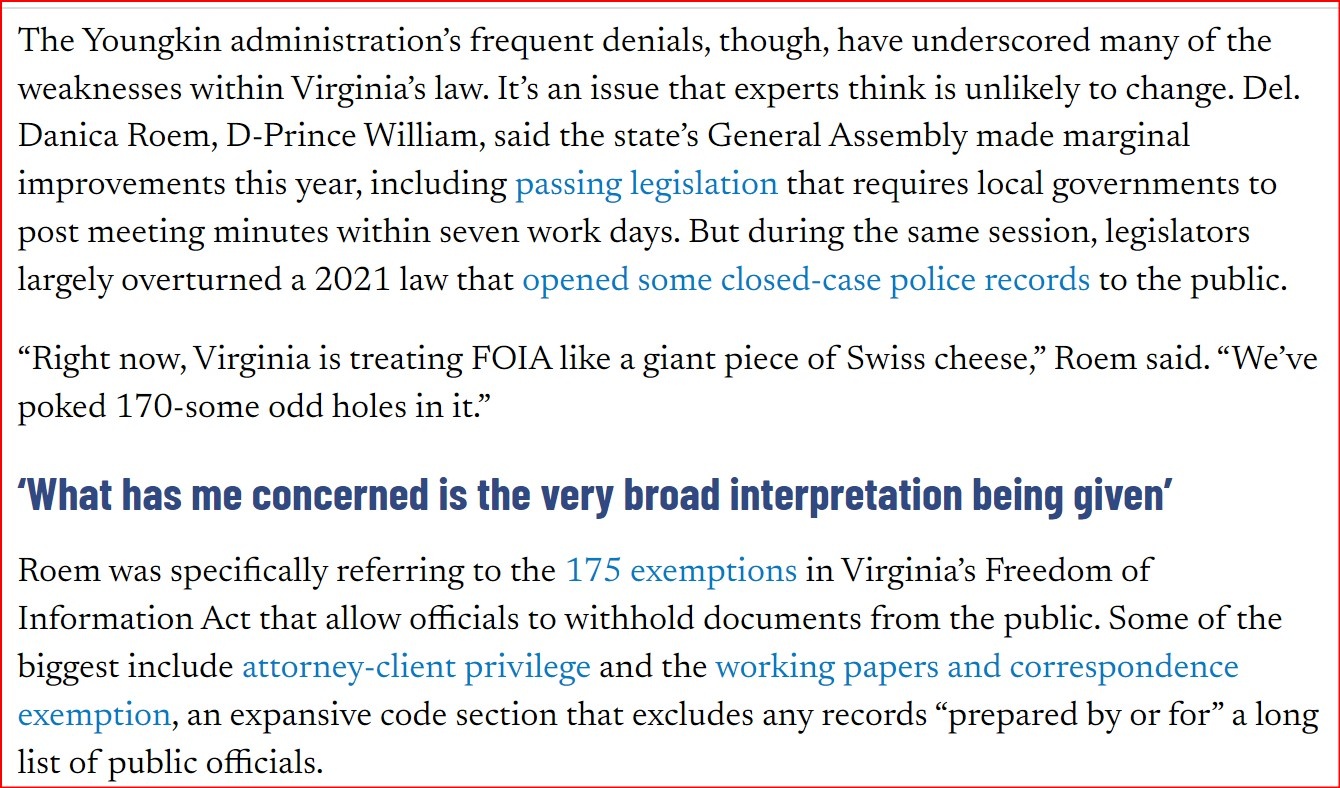 Dead Students, UVa, and the Virginia Freedom of Information Act – Part ...