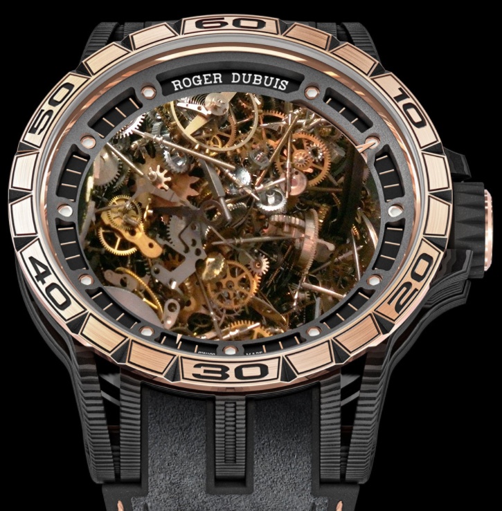 Roger Dubuis Excalibur Spider Pirelli & Excalibur Aventador S Watches ...