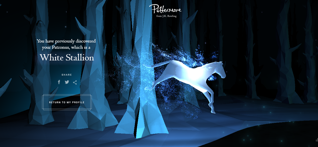 A Complete List of Pottermore Patronuses - So Far - MuggleNet