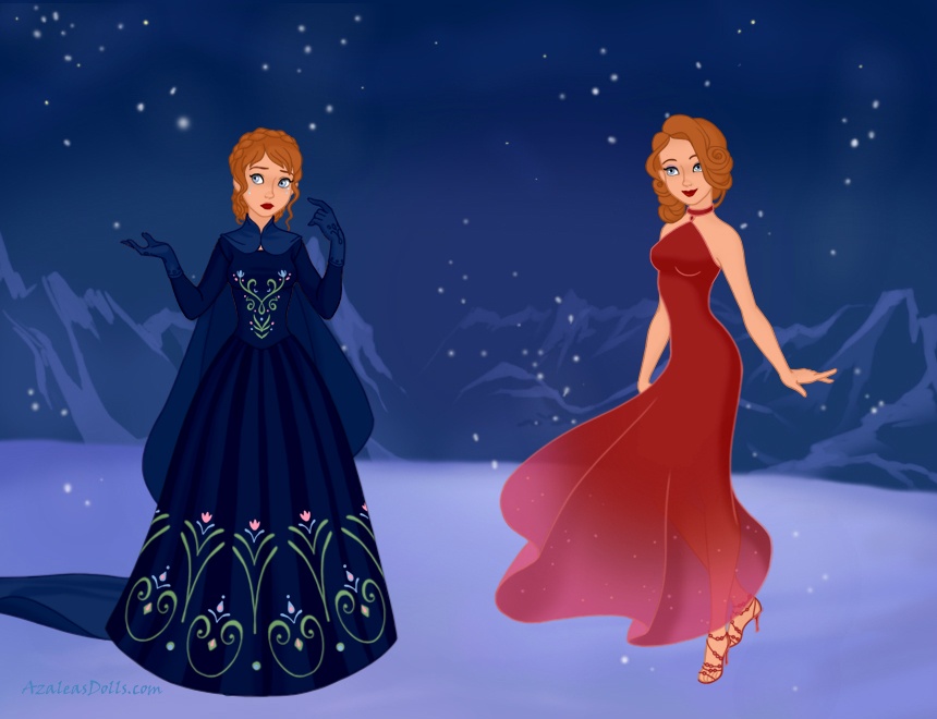 Azaleas Snow Queen Scene Maker Game
