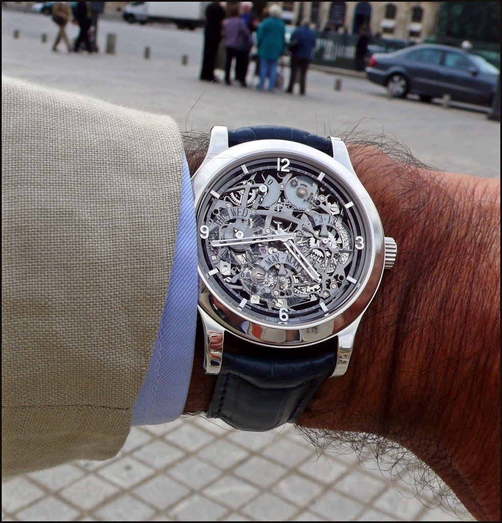 Patek Philippe Calatrava 5180/1R Skeleton Watch Hands-On | aBlogtoWatch