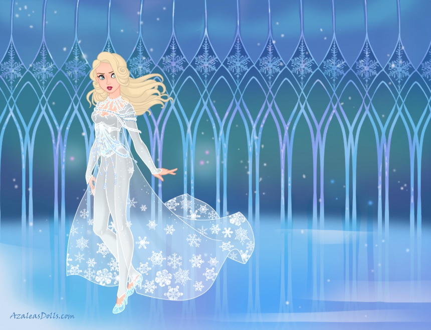 Azaleas Snow Queen Scene Maker Game
