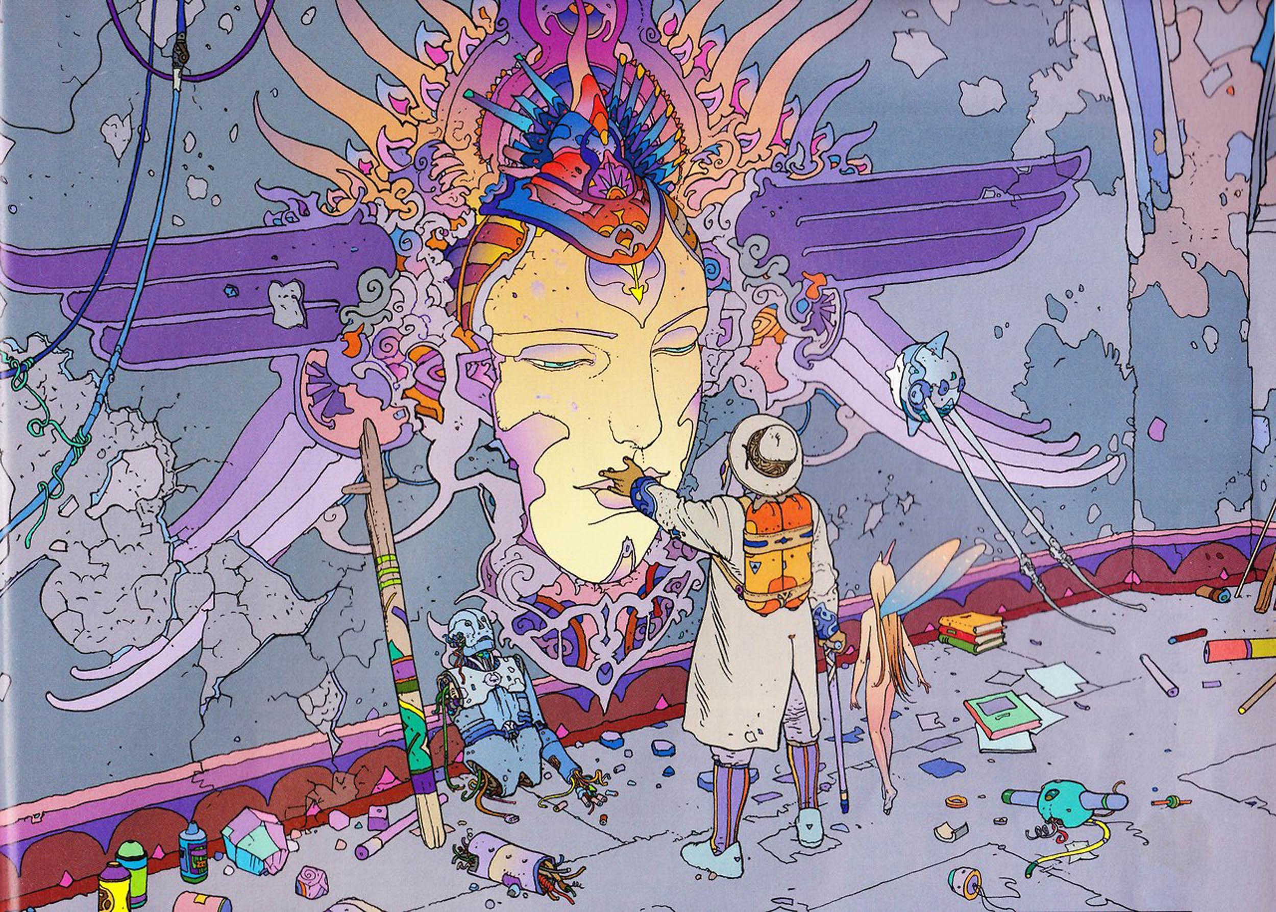 Moebius | Moebius art, Art, Illustration art