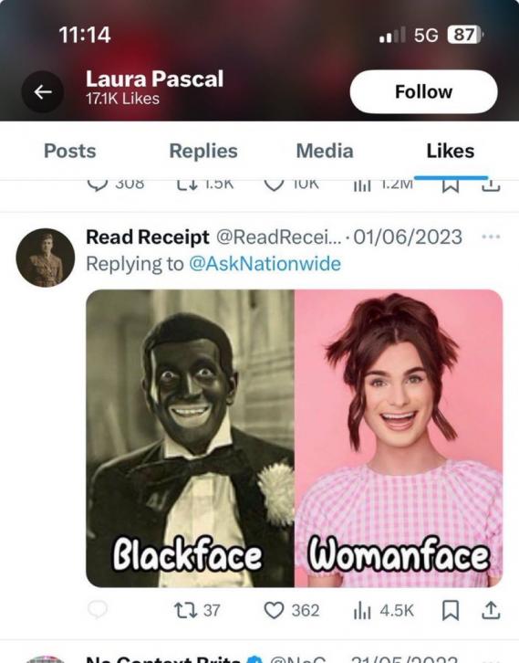 In a rare event in the ongoing British War On Trans, the gender ...