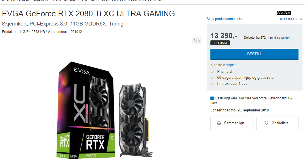 Discussion: NVIDIA GeForce RTX 2080 Ti GPU Is 6x Times Faster In Ray Tracing Performance and 10x ...