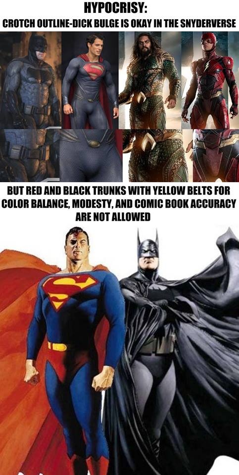 Superman's red trunks and yellow belt to return soon? Let's hope!