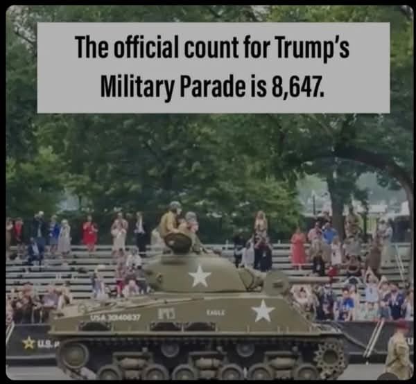 Opinion - TRUMP US MILITARY PARADE vs. NO KINGS DAY: SAT JUNE 14th ...