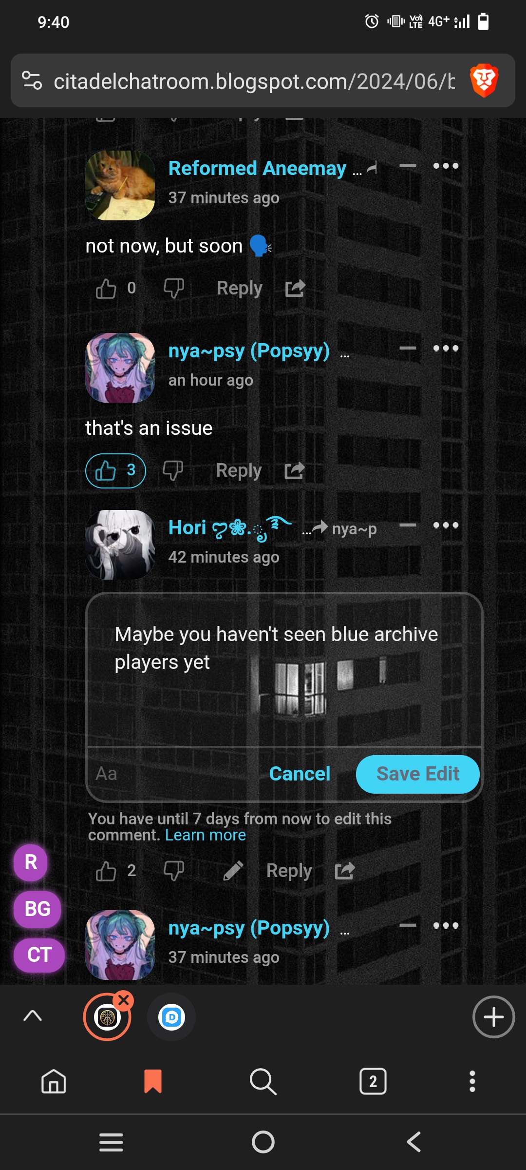 Disqus Profile - unending_horizon