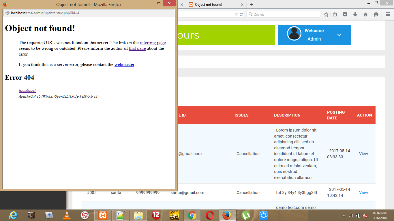 Tourism Management System in php free download With Source Code