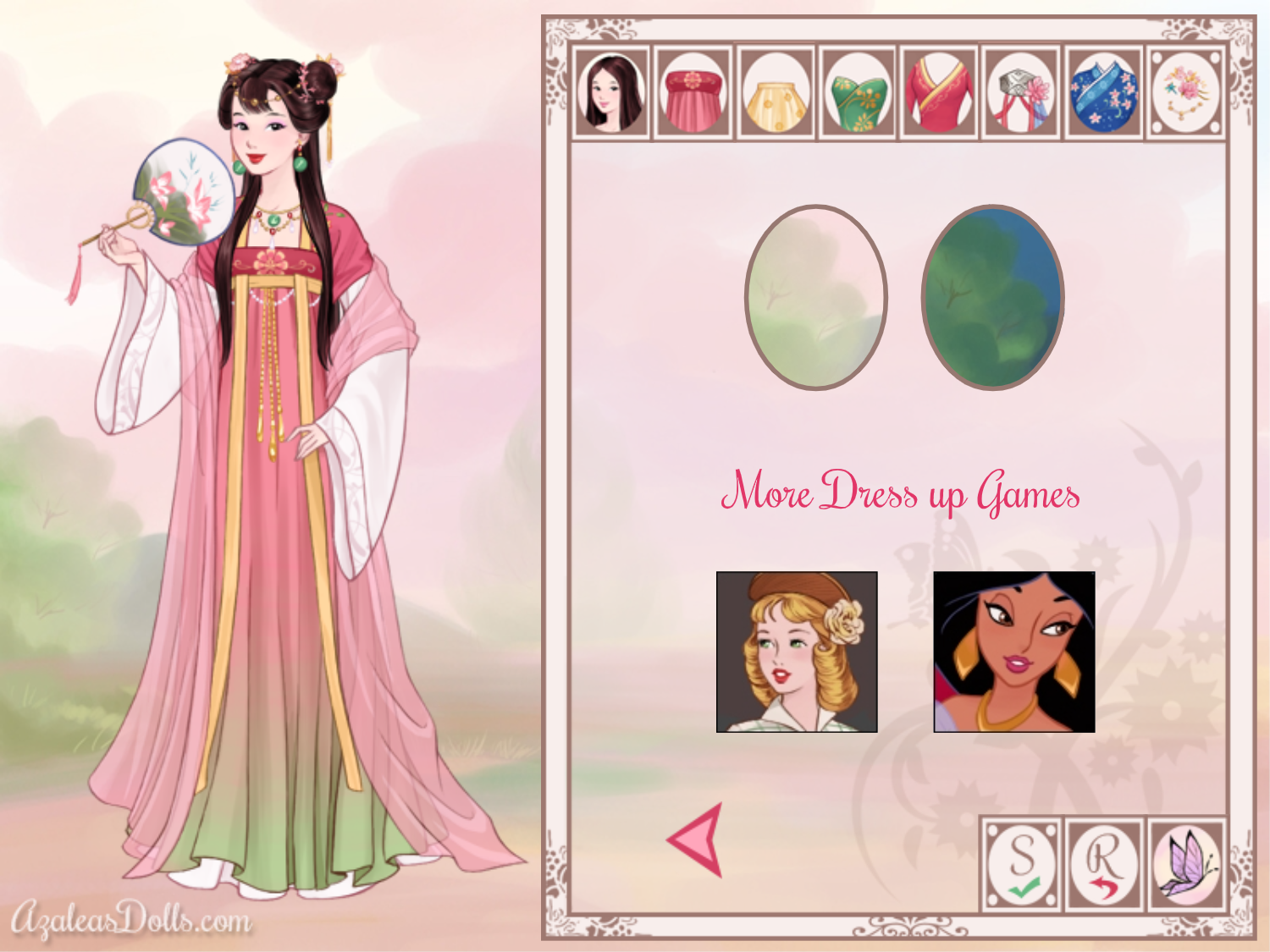 Chinese Beauty Dress Up Game