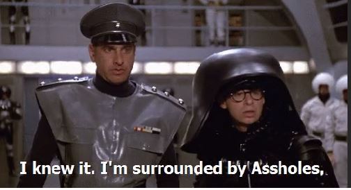 EPIC memes Battle...Dark HELMET vs. DARTH Vader Best GIFs 'n Photos