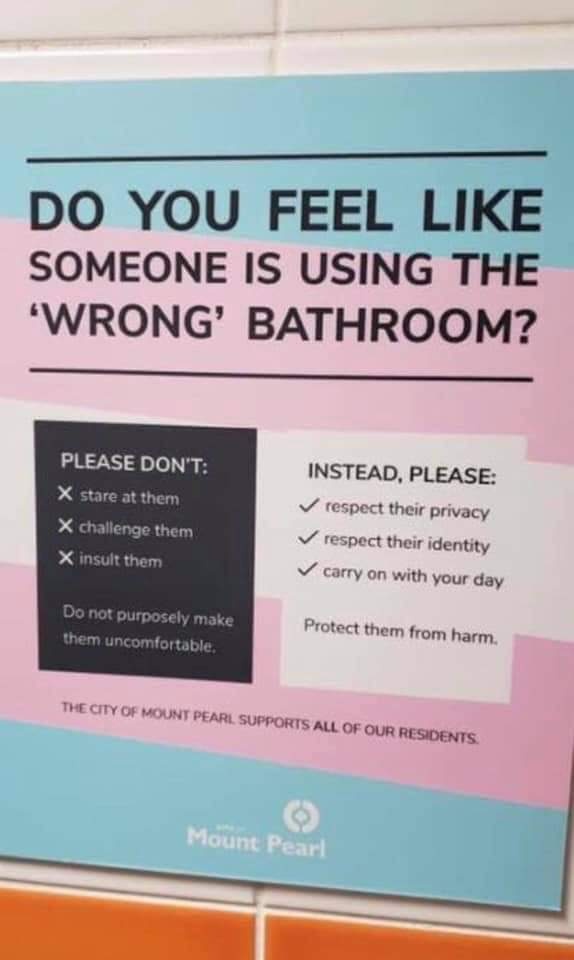 Remember that when the Men’s room is full and you can’t hold it ...