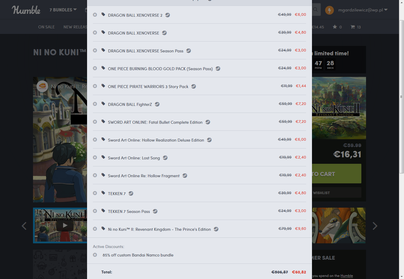 Humble Store – Build Your Own Bundle: Bandai Namco