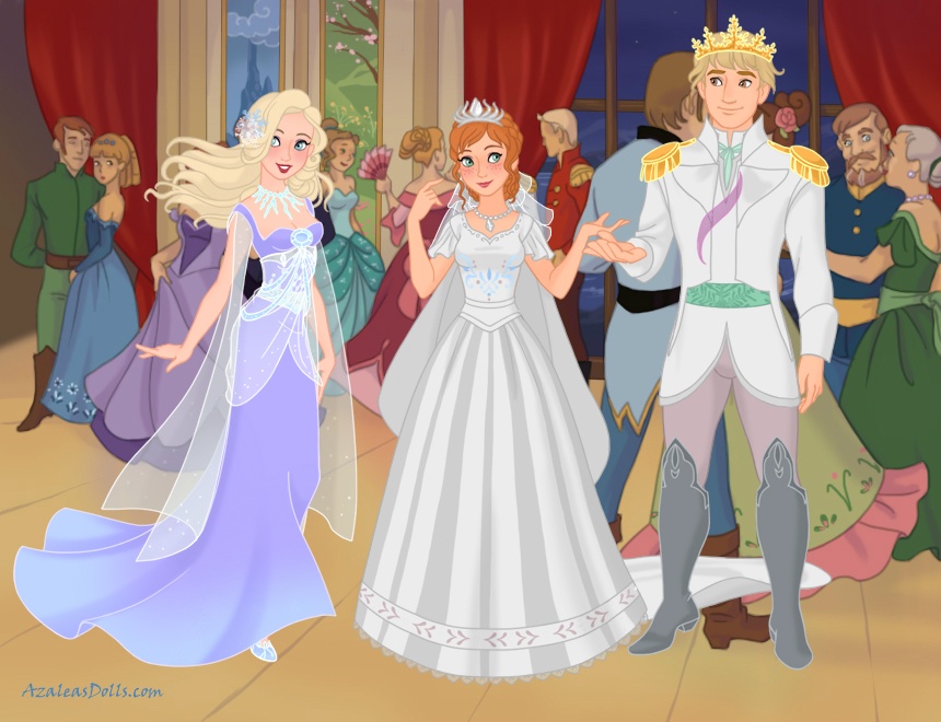 Azaleas Snow Queen Scene Maker Game