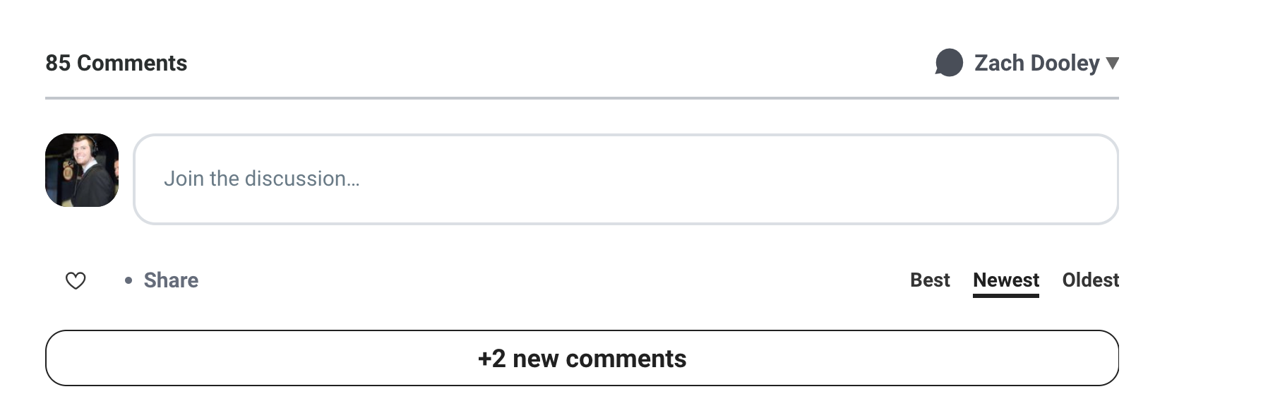 Disqus Profile - zach_dooley