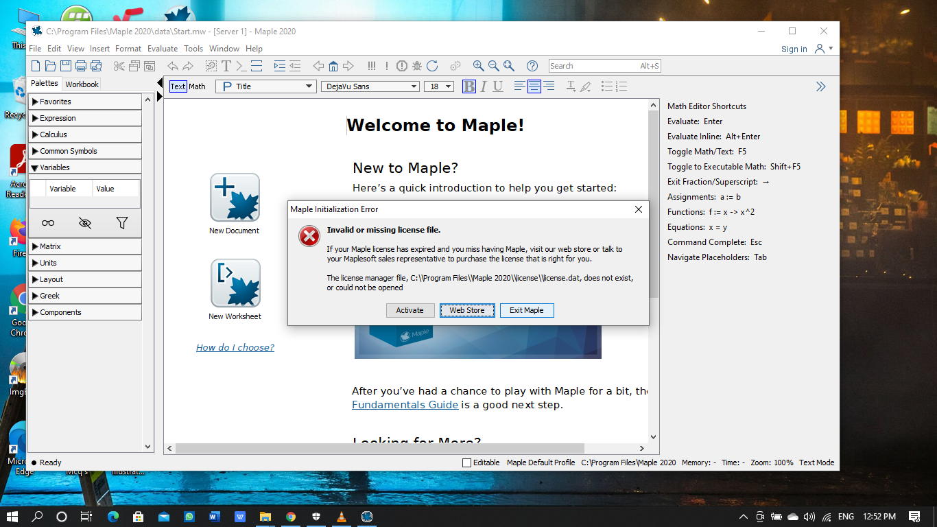 Maplesoft Maple 2020 Free Download