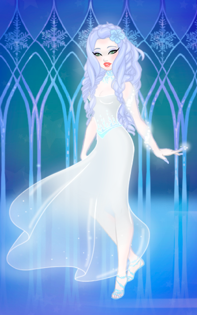 Azaleas Snow Queen Scene Maker Game