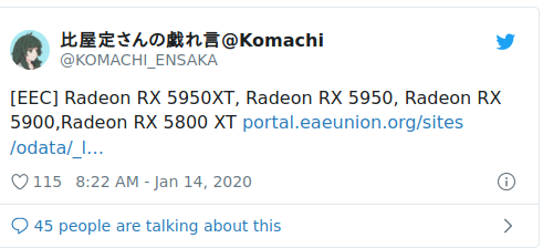 Discussion: Mysterious AMD Radeon RX 5950 XT Flagship GPU Spotted In ...