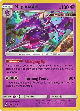 Naganadel - Lost Thunder #108 Pokemon Card