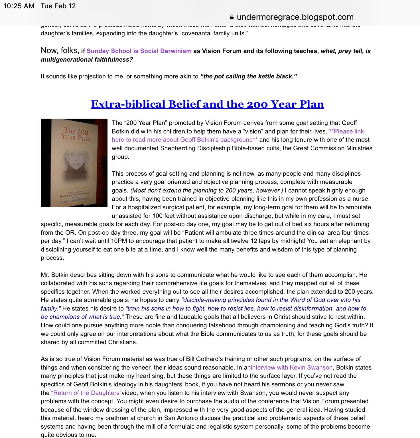 Why ‘Who is Geoffrey Botkin’ is not Going Anywhere | Suzanne Titkemeyer