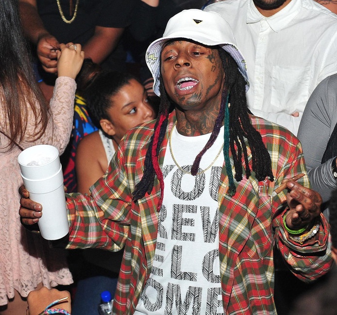 Lil Wayne Photo Shoot For His New Cannabis Brand GKUA Ultra Premium ...