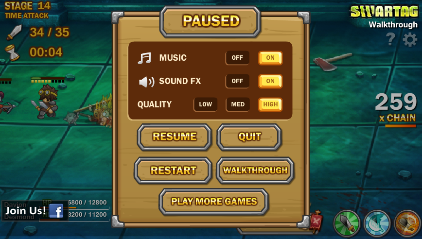 Mighty Knight - Play on Armor Games