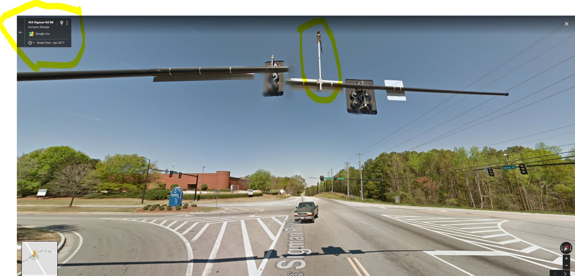 Atlanta, GA Traffic & Red Light Cameras Map