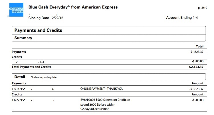 AmEx Blue Cash Everyday (BCE) 信用卡【2017.10 更新：Refer 链接有$200开卡奖励了！】 - 美国信用卡指南