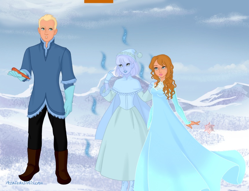 Azaleas Snow Queen Scene Maker Game