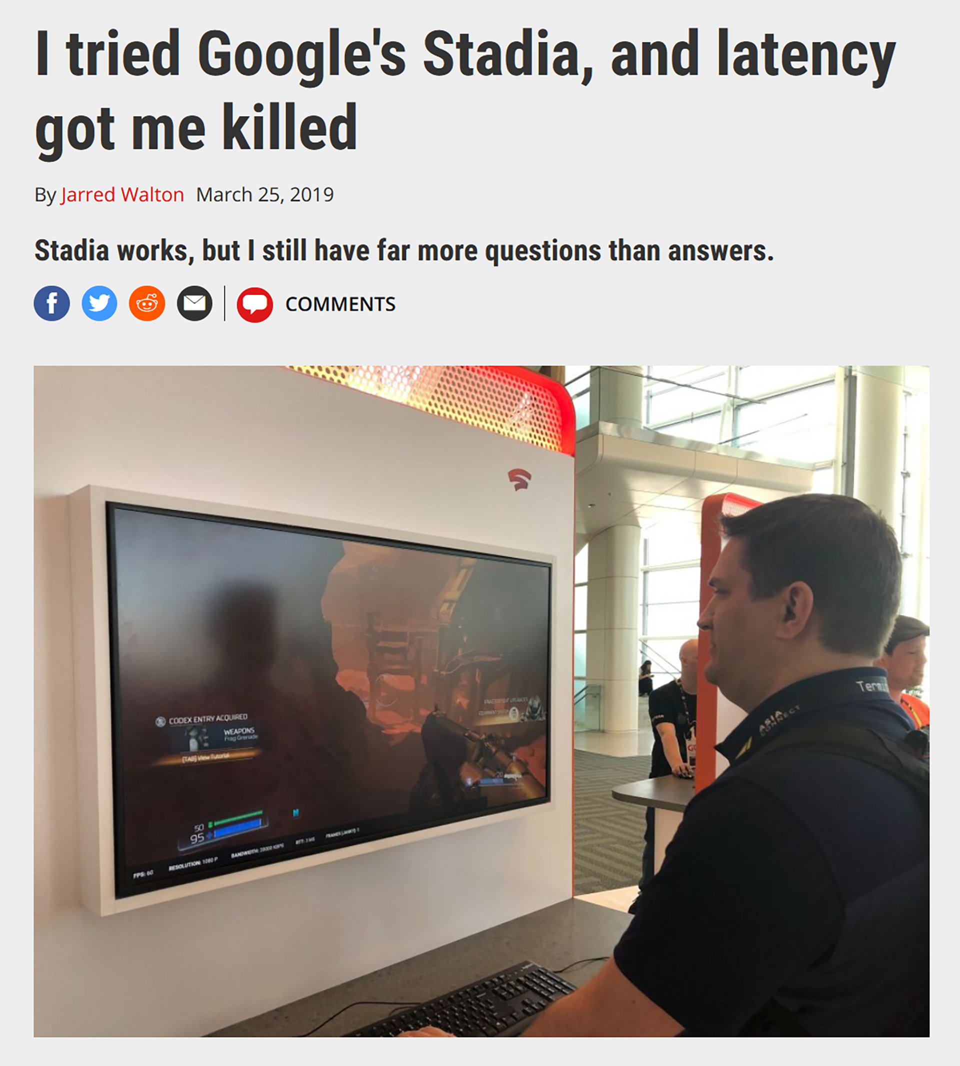 Discussion: Google Stadia Cost, Founder’s Edition Revealed, Games ...