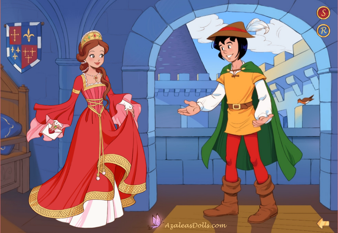 Medieval Girl Dress Up Game