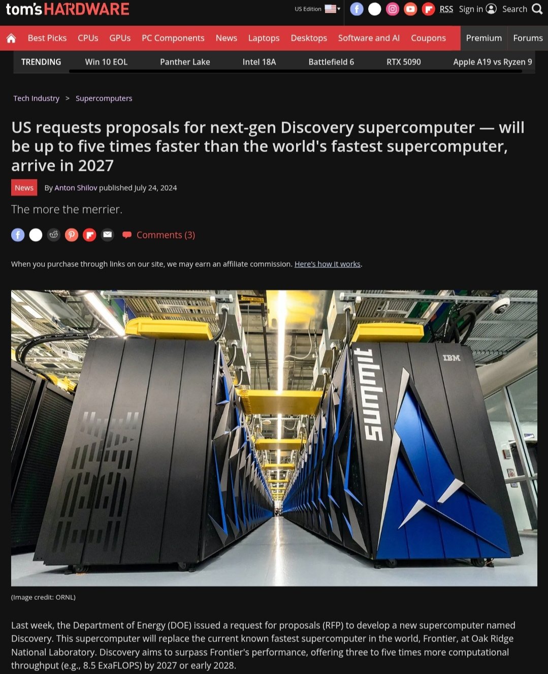 Discussion: AMD Lands Major U.S. Government AI Deal to Power Next-Gen ...
