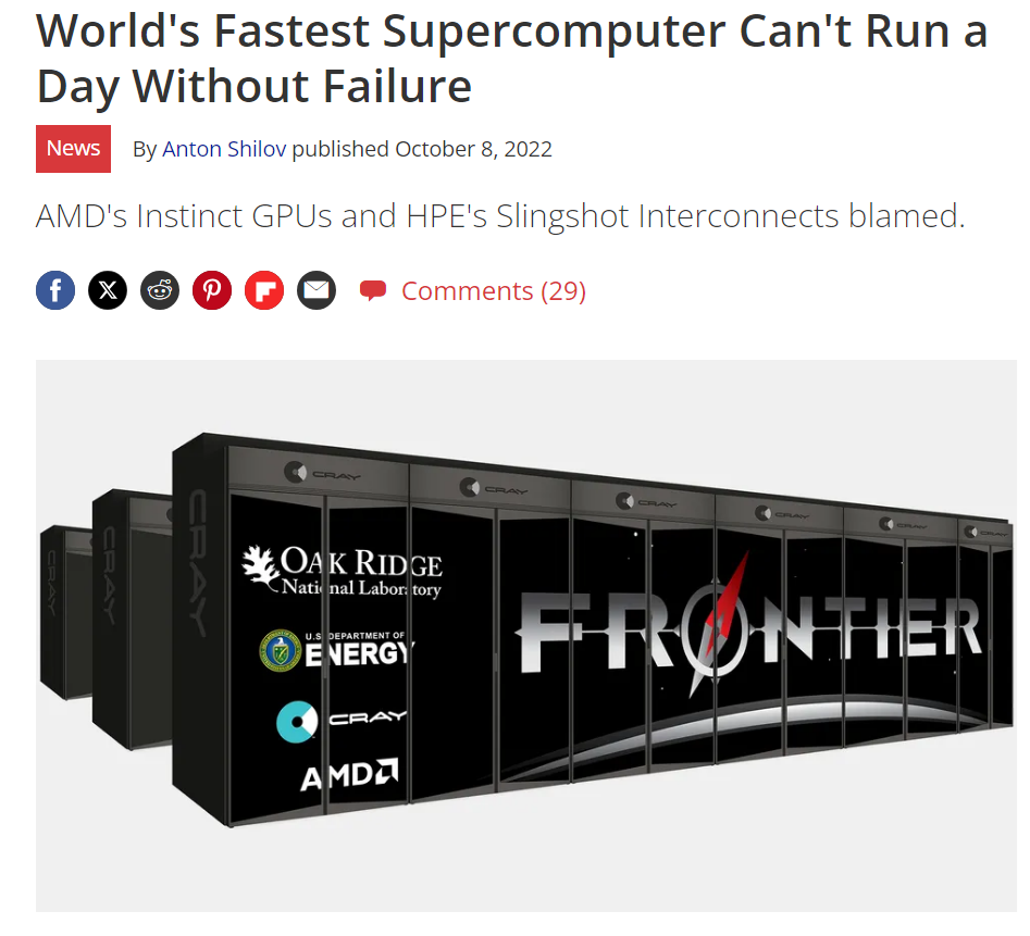 Discussion: Intel-Powered Aurora Becomes The Fastest Supercomputer For ...