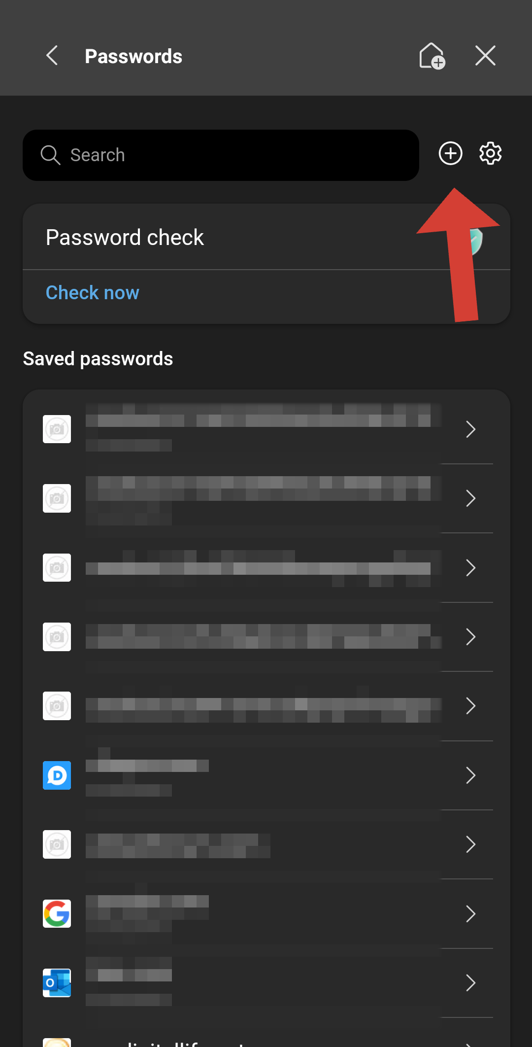 How do you add passwords manually to edge mobile? : r/MicrosoftEdge