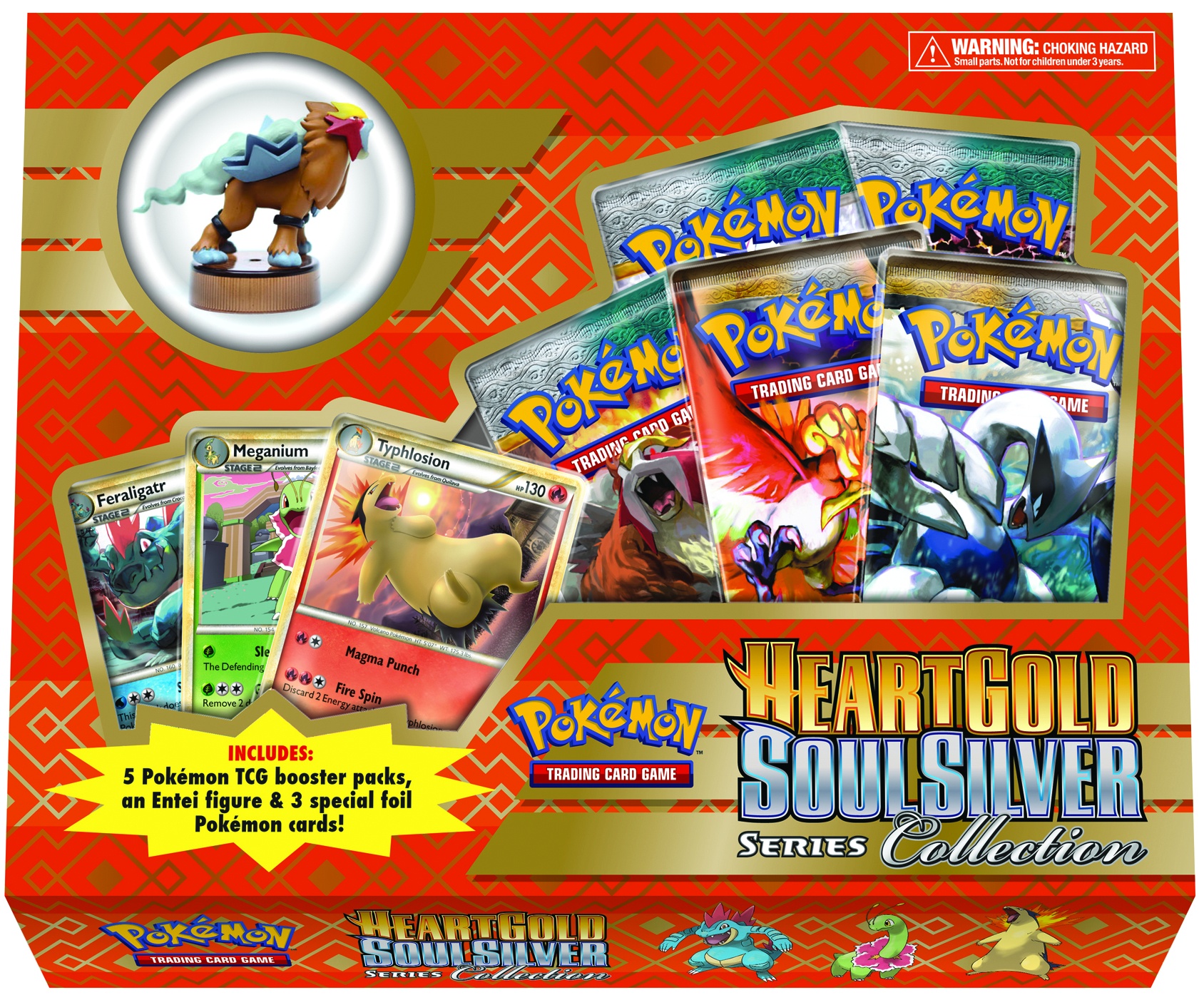 Typhlosion - HeartGold SoulSilver #32 Pokemon Card