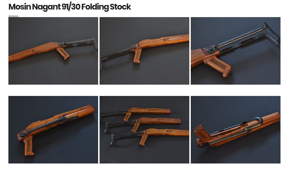 Mosin Nagant 1891/30 Folding Stock from MBW Stocks | thefirearmblog.com