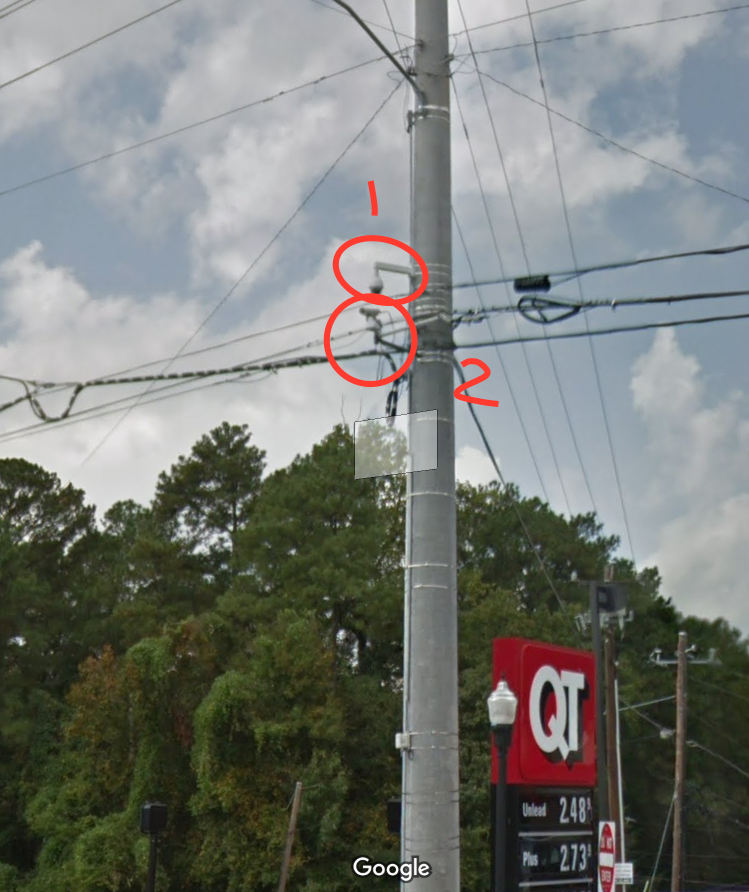 Atlanta, GA Traffic & Red Light Cameras Map