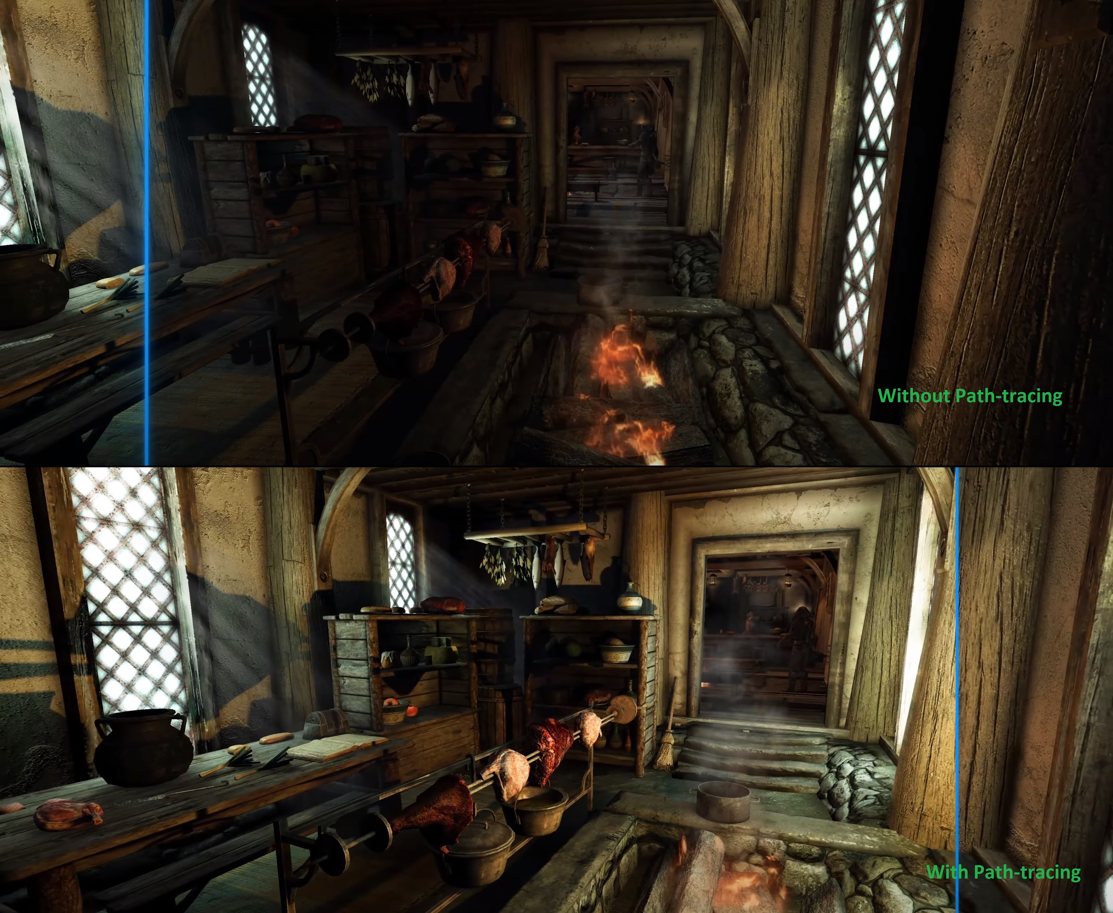 Skyrim Looks Incredible with Marty's New Path Tracing Mod