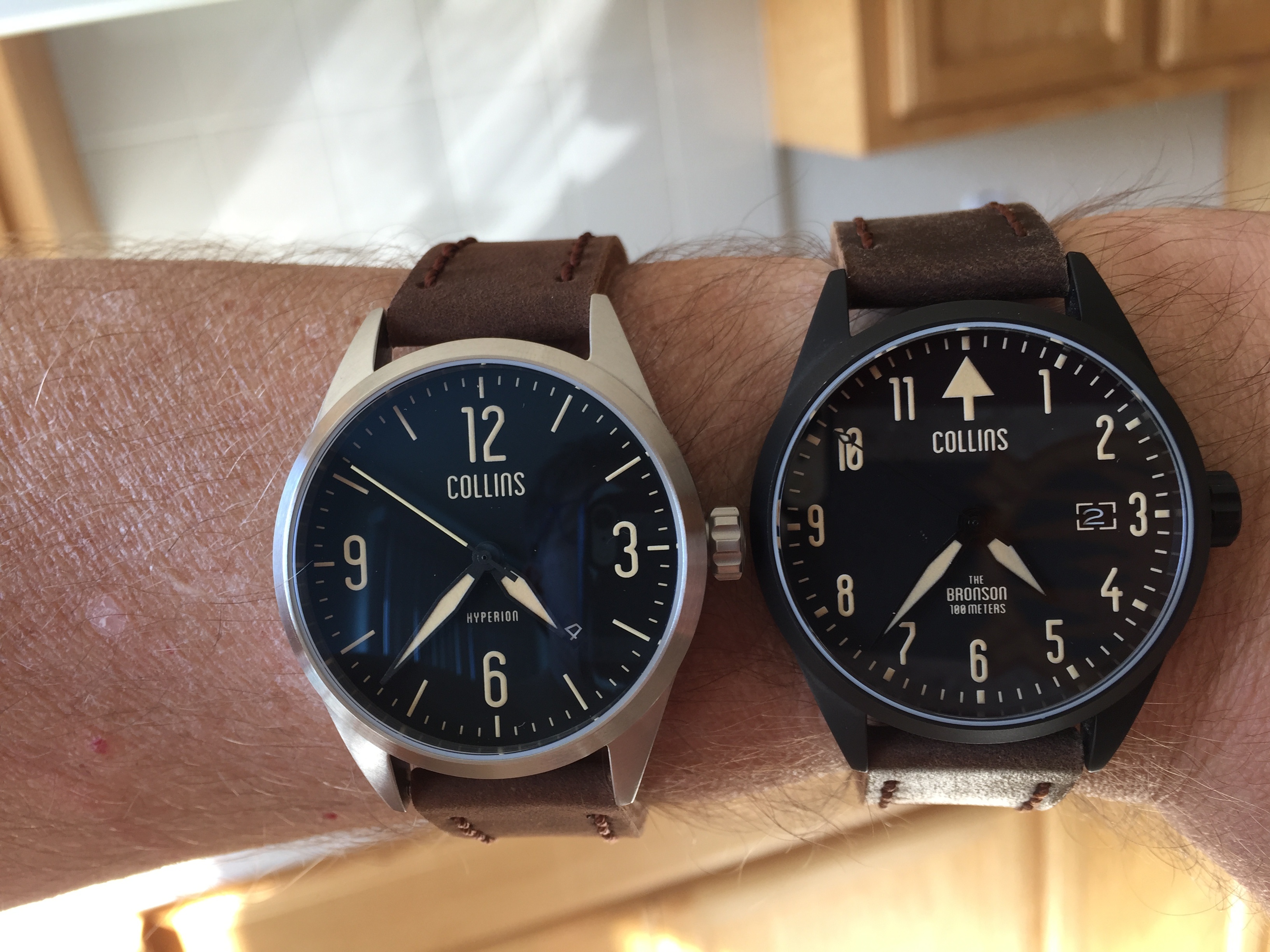 Collins Watch Company Hyperion Meteorite Watch Hands-On Debut ...