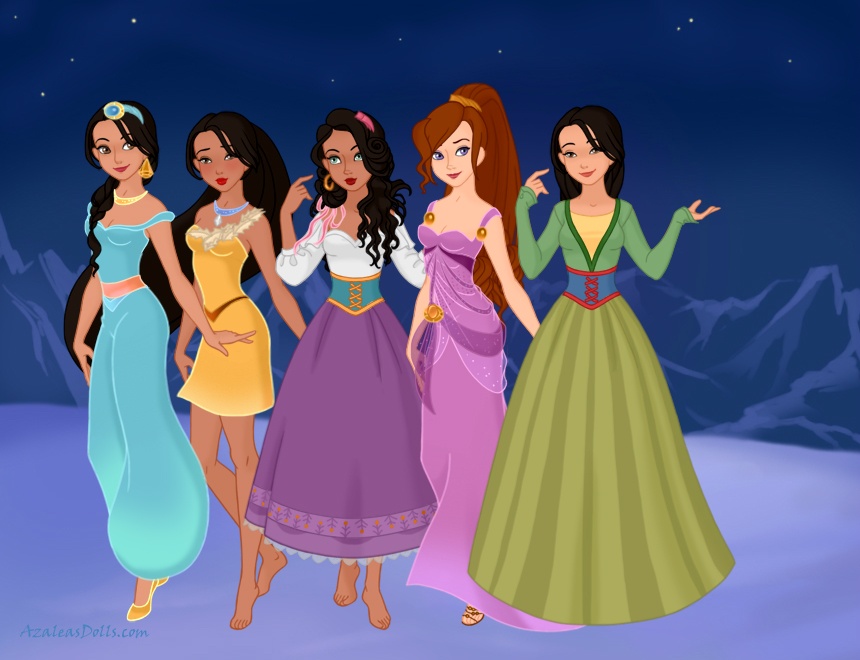 Azaleas Snow Queen Scene Maker Game