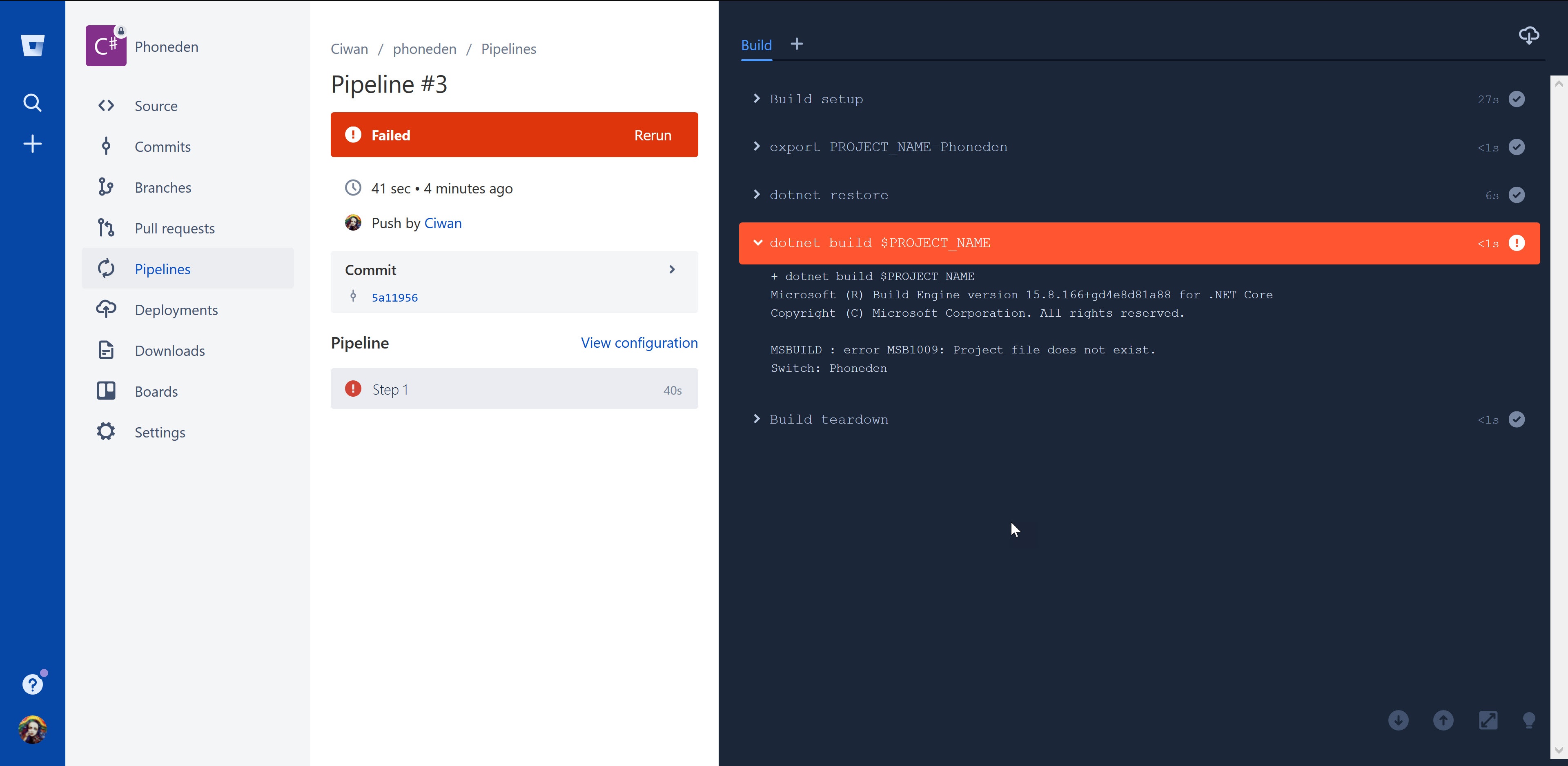Trying BitBucket Pipelines with ASP.NET Core · Issue #92 · JuergenGutsch/blog · GitHub