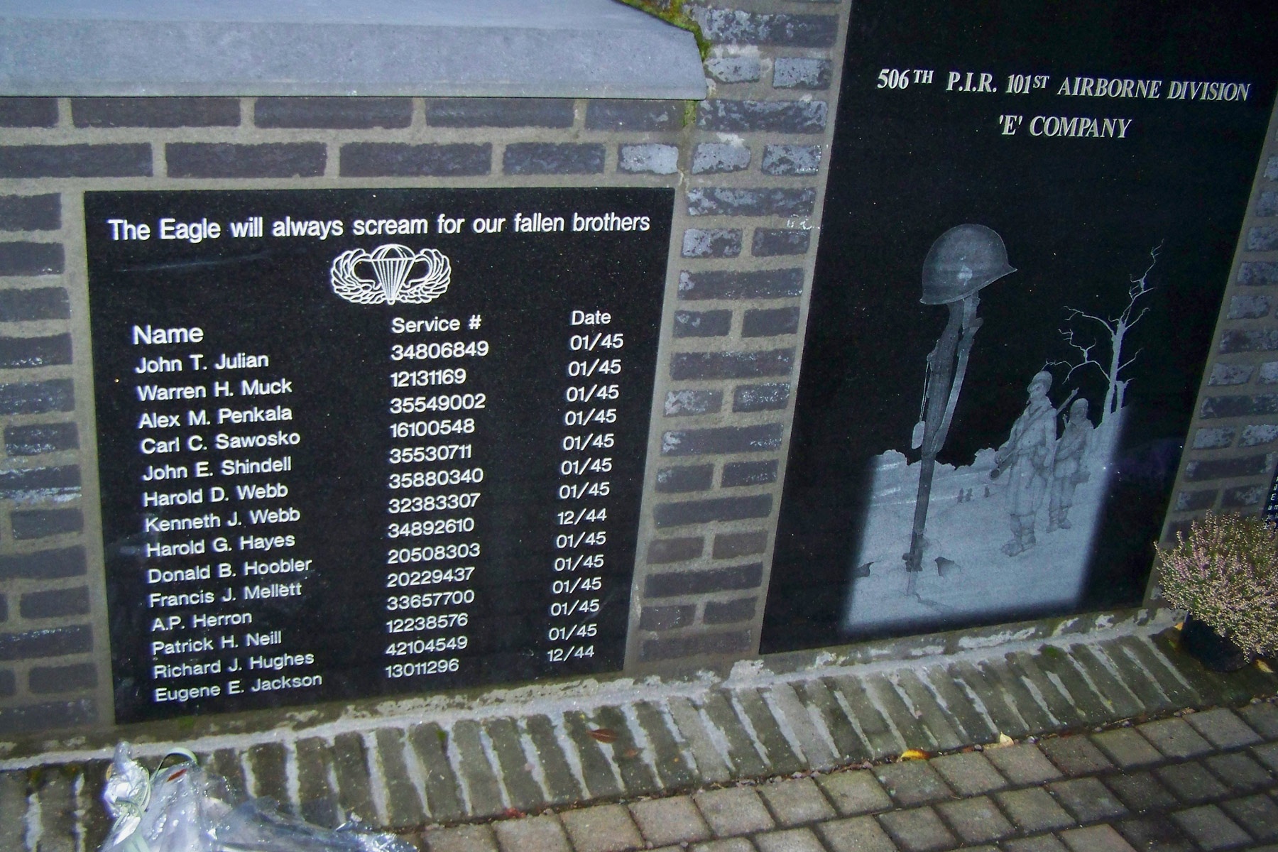 Muck, Warren H “Skip”. | WW2 Gravestone