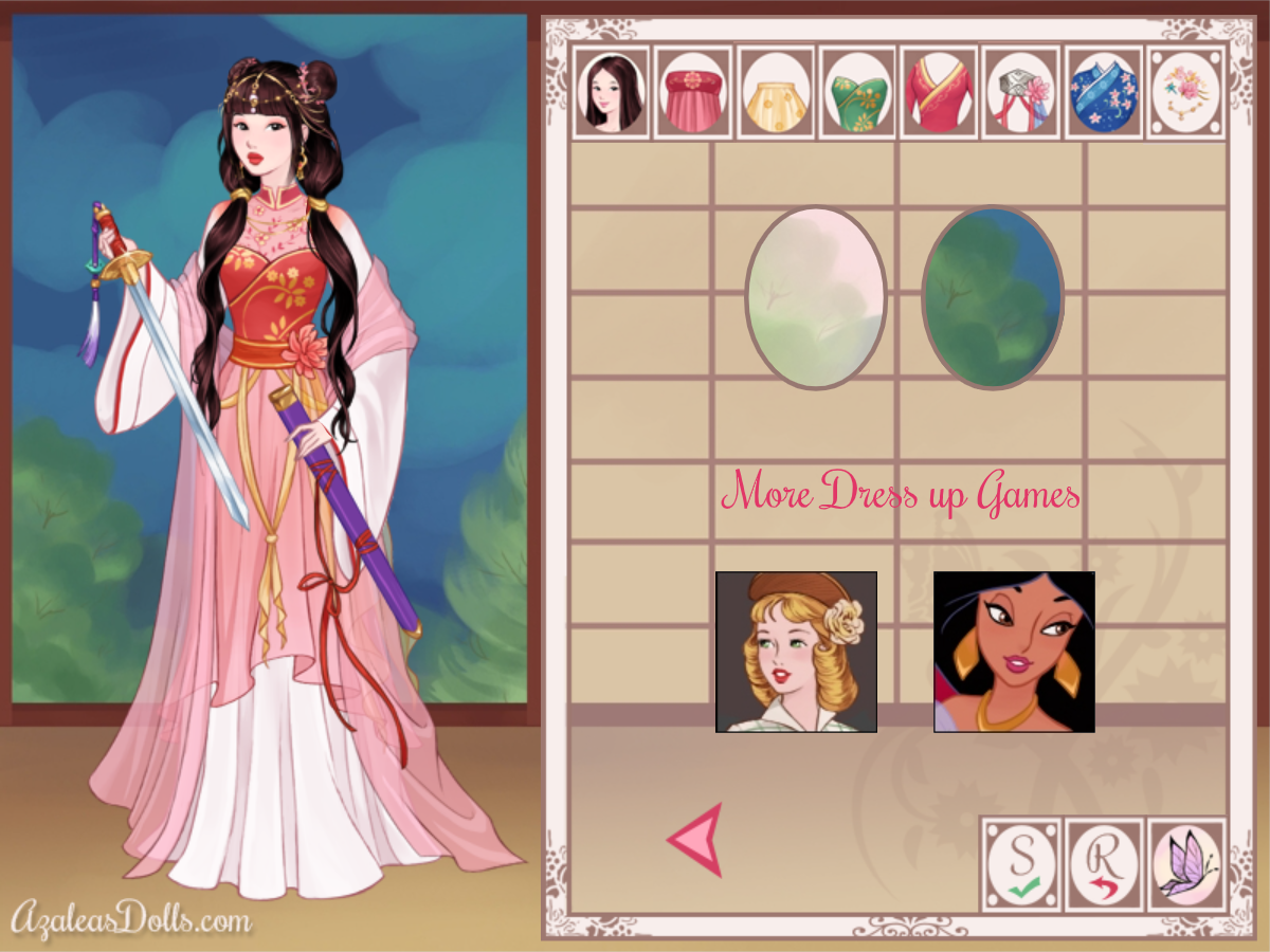Chinese Beauty Dress Up Game