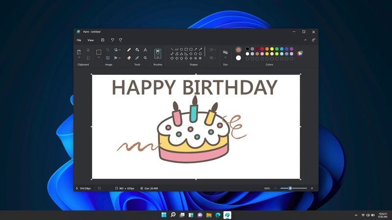 Windows 11, Paint si aggiorna sul canale Insider e migliora il design