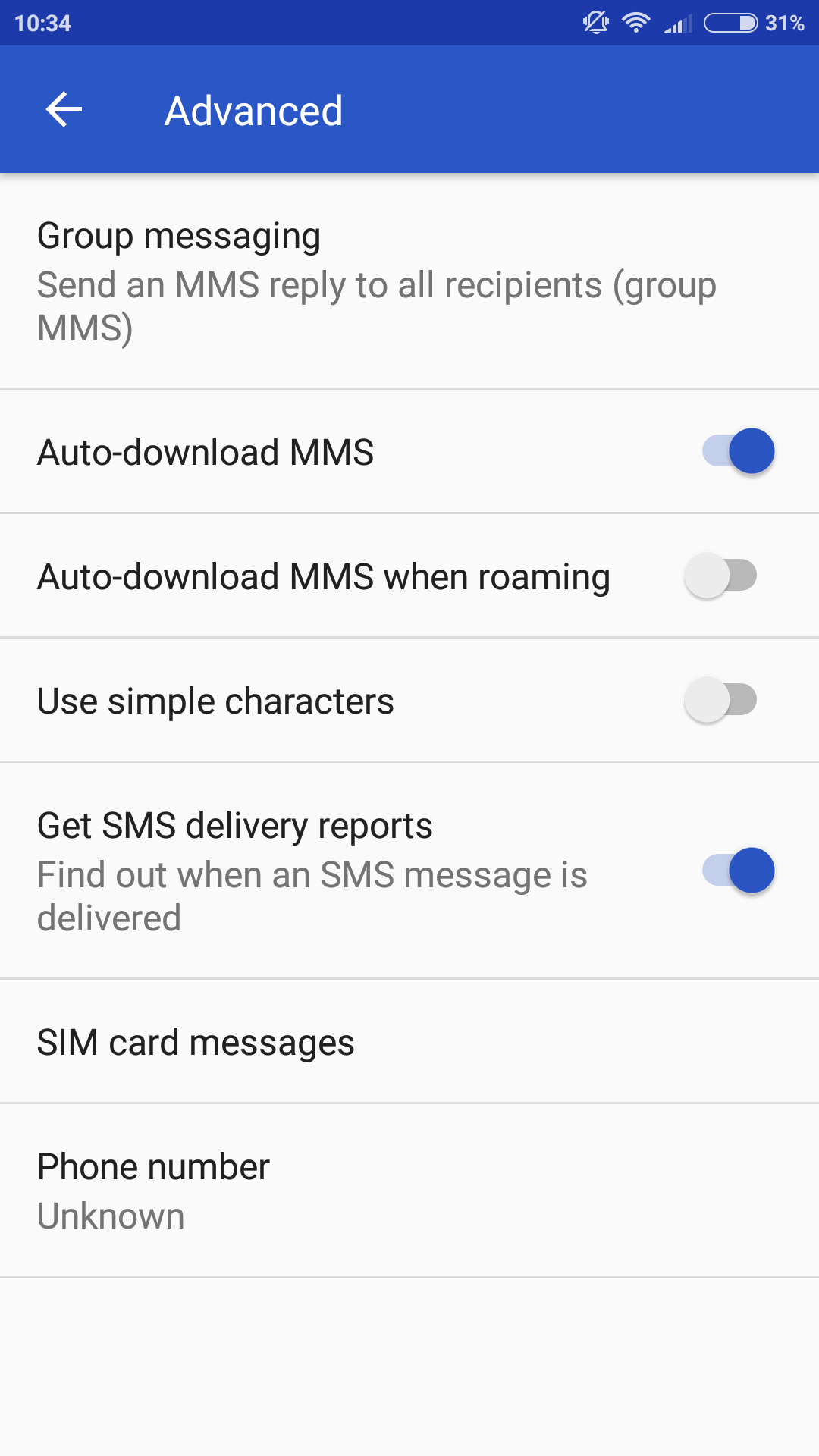 Android Messages v2.3 update that adds 'Mark as Read' button in ...