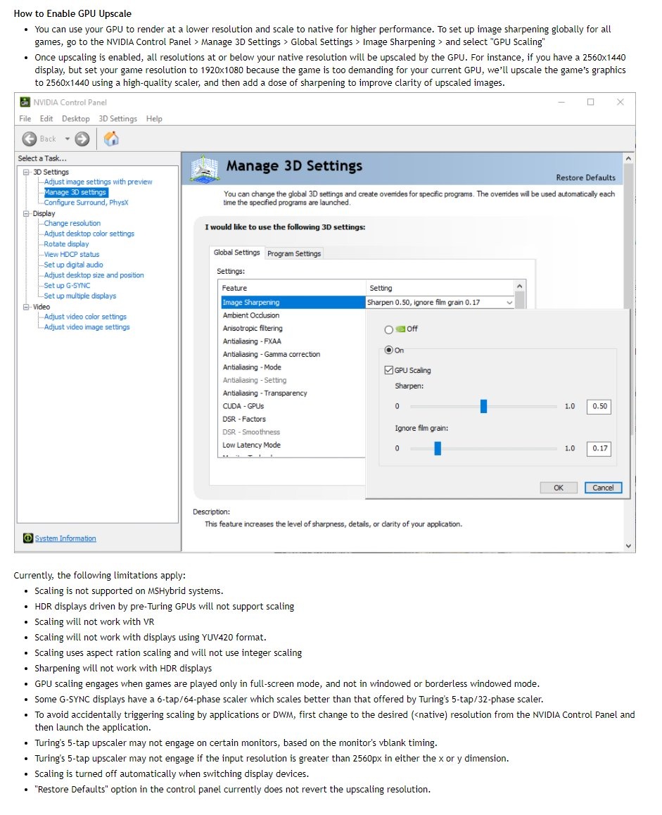 Discussion: AMD FSR Based on Modified Lanczos Upscaler, Can Be Enabled ...