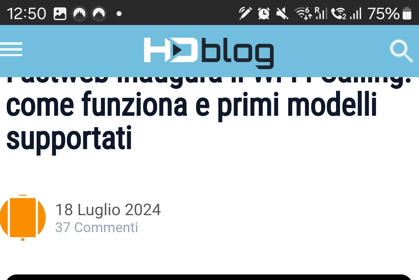 Fastweb inaugura il Wi-Fi Calling: come funziona e primi modelli supportati