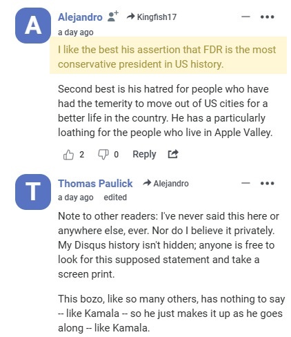 Disqus Profile - thomaspaulick