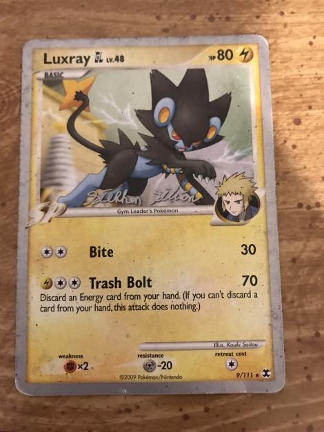 Luxray GL - Platinum - Rising Rivals #9 Pokemon Card